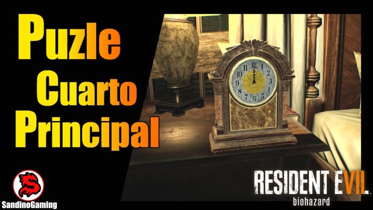 El inquietante reloj de la habitación principal en Resident Evil 7 ...